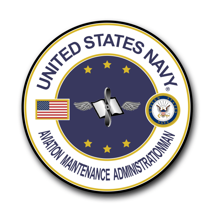 US Navy Aviation Maintenance Administrationman Decal - US Navy Rating ...