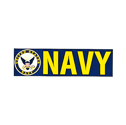 US Navy Bumper Sticker - US Navy Bumper Stickers - PriorService.com