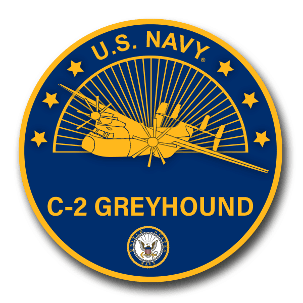 US Navy C-2 Greyhound Decal - US Navy Aircraft Decals - PriorService.com