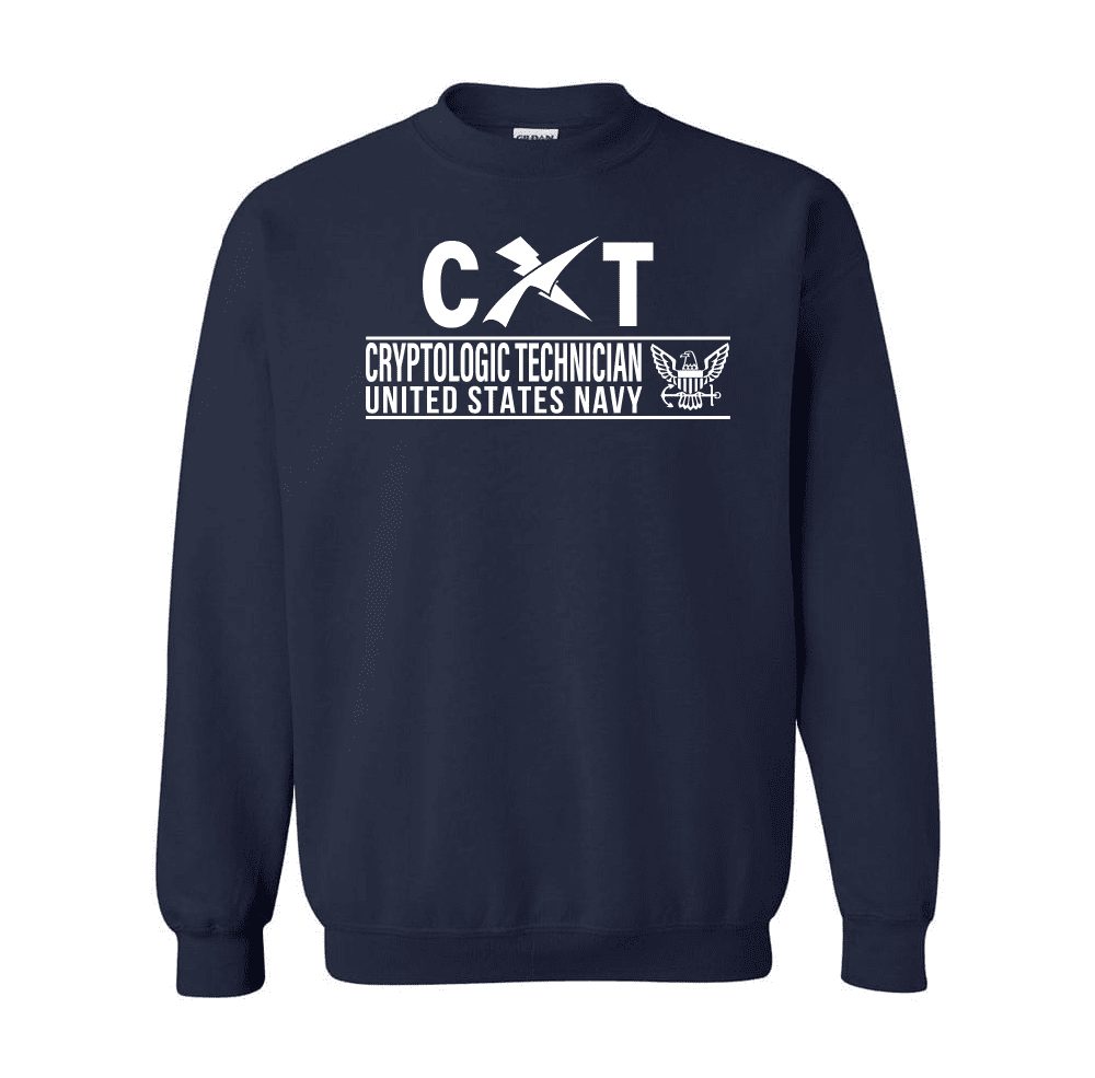 US Navy Cryptologic Technician Sweatshirt - US Navy Rating Sweatshirts ...