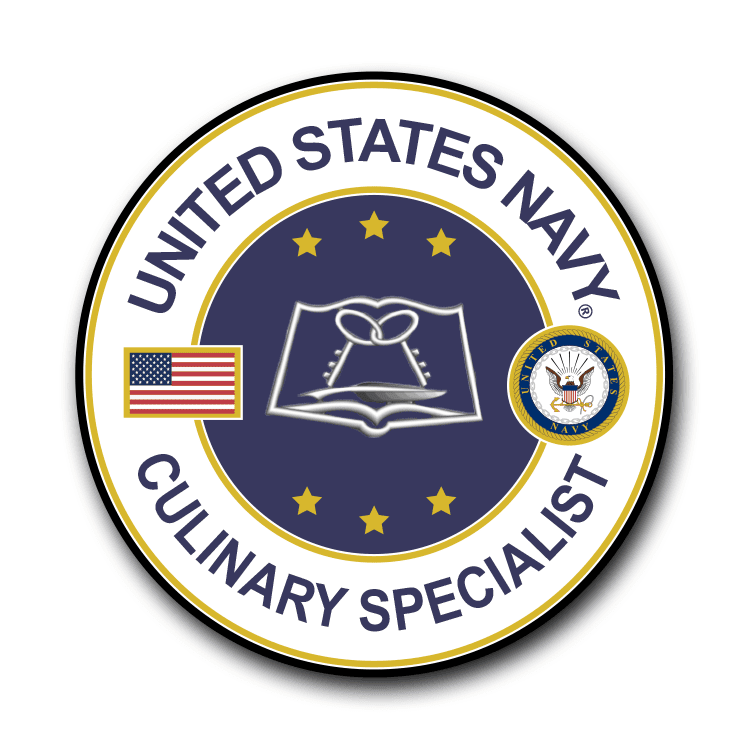 US Navy Culinary Specialist Decal - US Navy Rating Decals ...