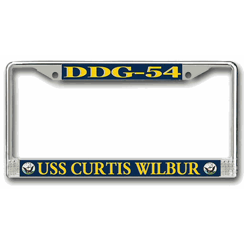 US Navy Custom License Plate Frame - US Navy License Plate Frames ...