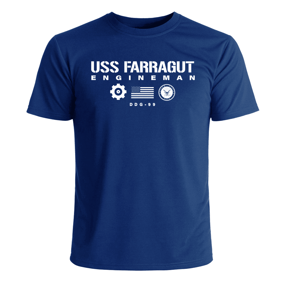 US Navy Custom Ship Engineman T-Shirt - US Navy Custom Ship Rating T ...