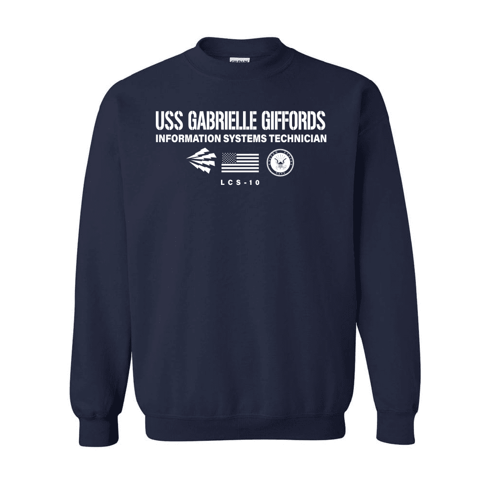 US Navy Custom Ship Information Systems Technician Sweatshirt - US Navy ...
