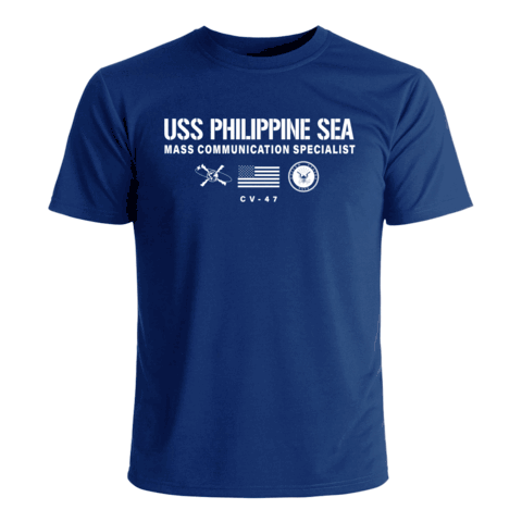 US Navy Custom Ship Mass Communication Specialist T-Shirt - US Navy ...