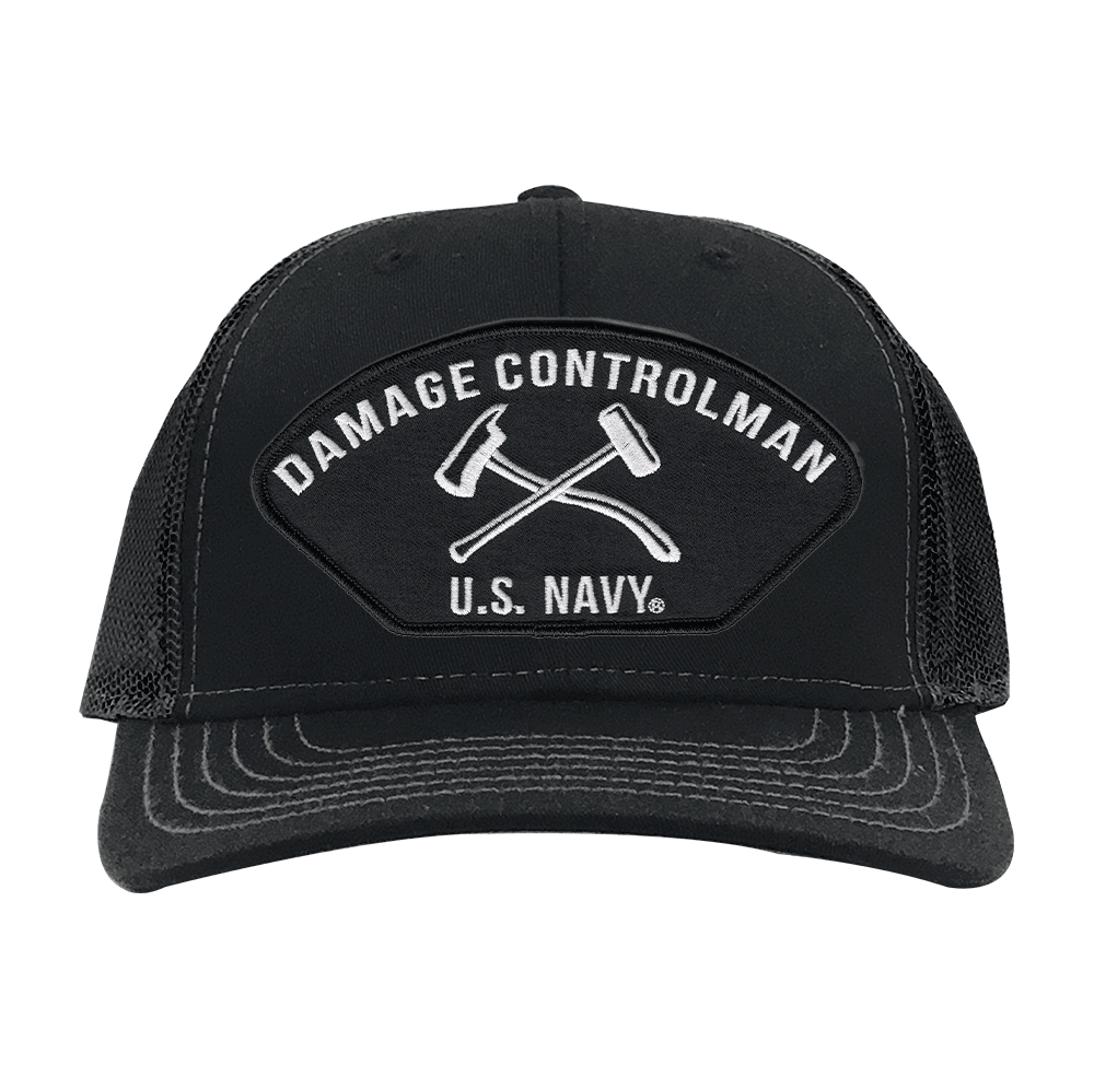 US Navy Damage Controlman Mesh Ball Cap - US Navy Ratings Mesh Ball ...
