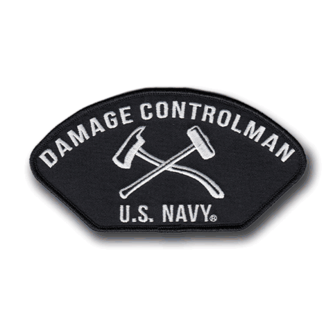 US Navy Damage Controlman Patch - US Navy Ratings Patches ...