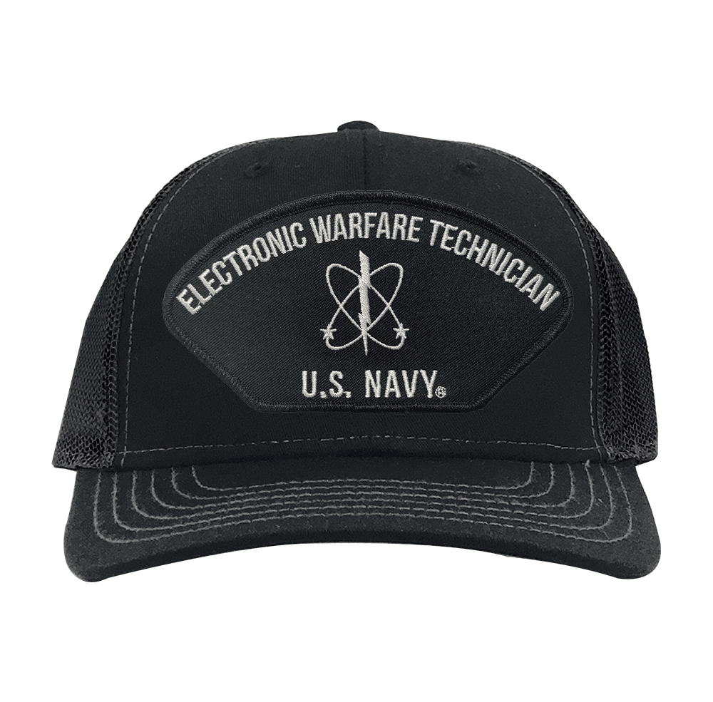 US Navy Electronic Warfare Technician Mesh Cap - US Navy Ratings Mesh ...