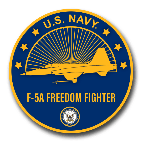 US Navy F-5A Freedom Fighter Decal - US Navy Aircraft Decals ...