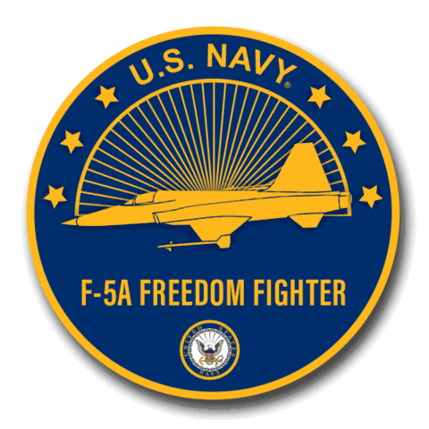 US Navy F-5A Freedom Fighter Decal - US Navy Aircraft Decals ...
