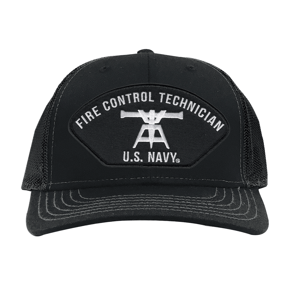 US Navy Fire Control Technician Mesh Ball Cap - US Navy Ratings Mesh ...