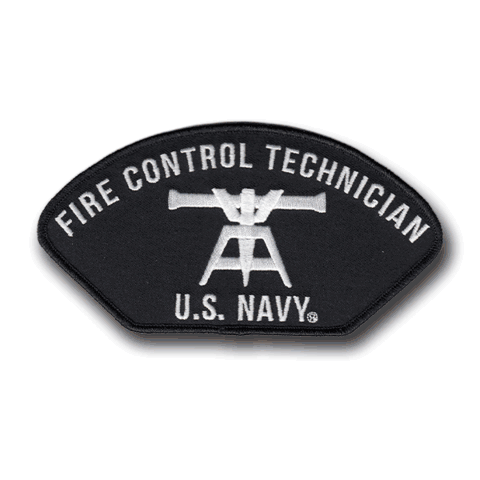 US Navy Fire Control Technician Patch - US Navy Ratings Patches ...