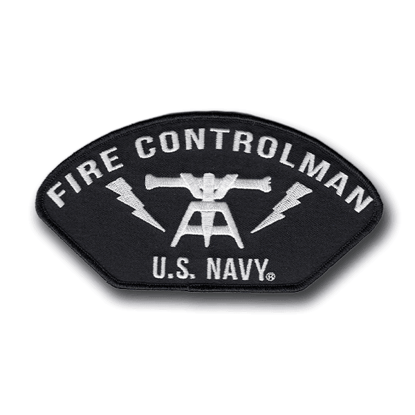 US Navy Fire Controlman Patch - US Navy Ratings Patches - PriorService.com