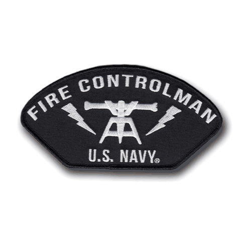 US Navy Fire Controlman Patch - US Navy Ratings Patches - PriorService.com