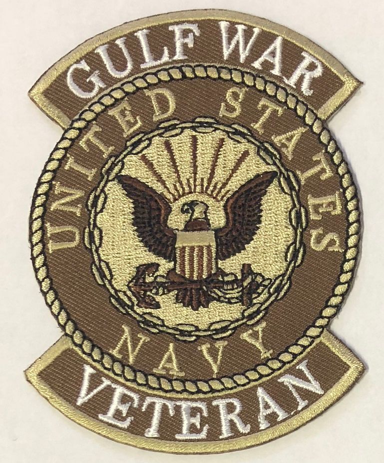 US Navy Gulf War Veteran Desert Patch - Military Patches - PriorService.com