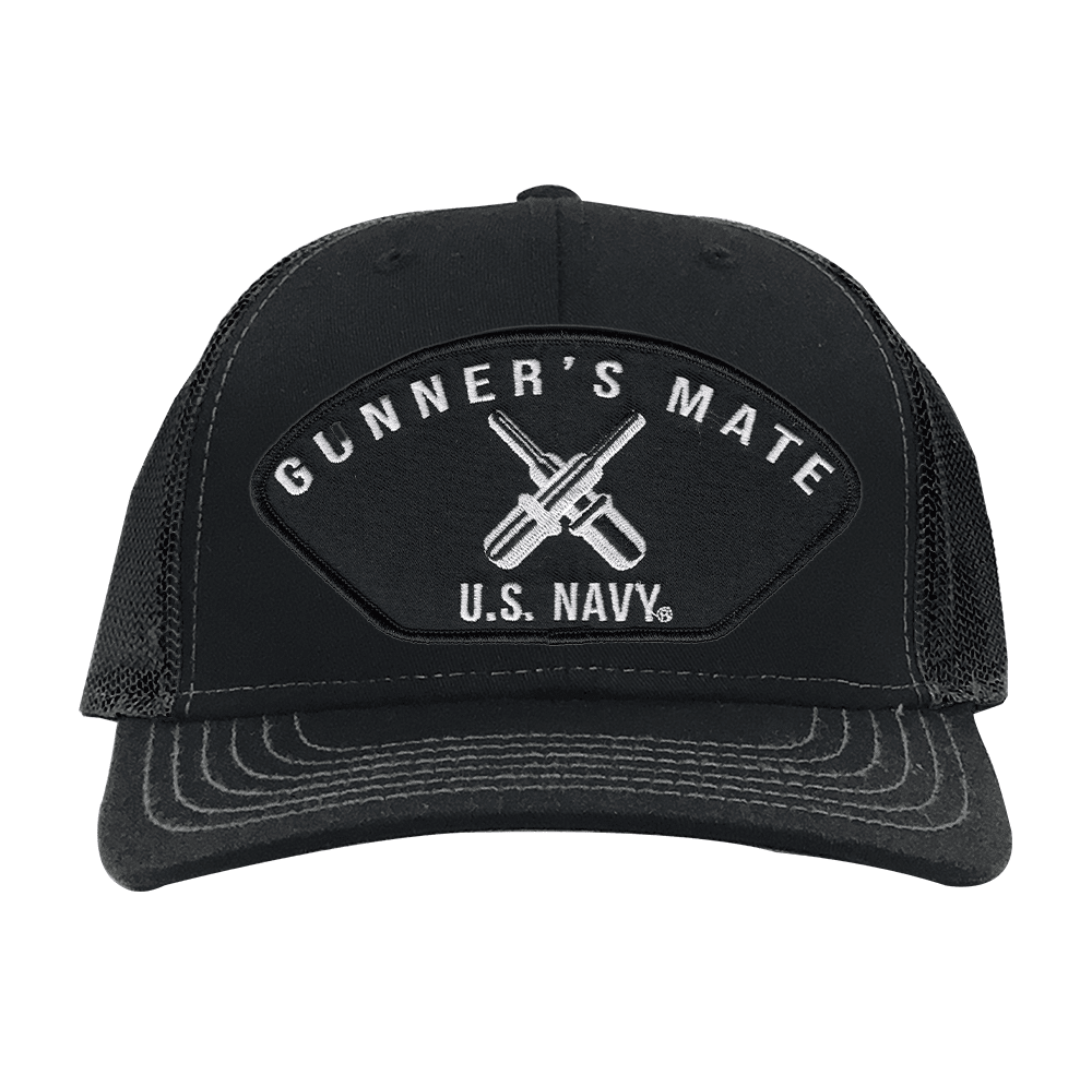 US Navy Gunners Mate Mesh Ball Cap - US Navy Ratings Mesh Ball Caps ...