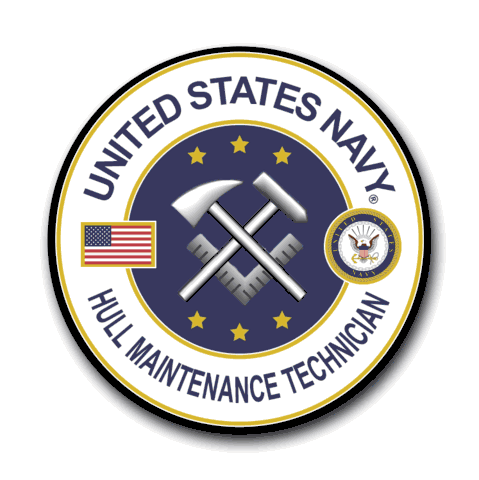 US Navy Hull Maintenance Technician Decal - US Navy Rating Decals ...