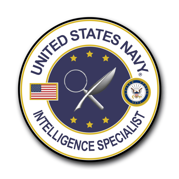 US Navy Intelligence Specialist Decal - US Navy Rating Decals ...
