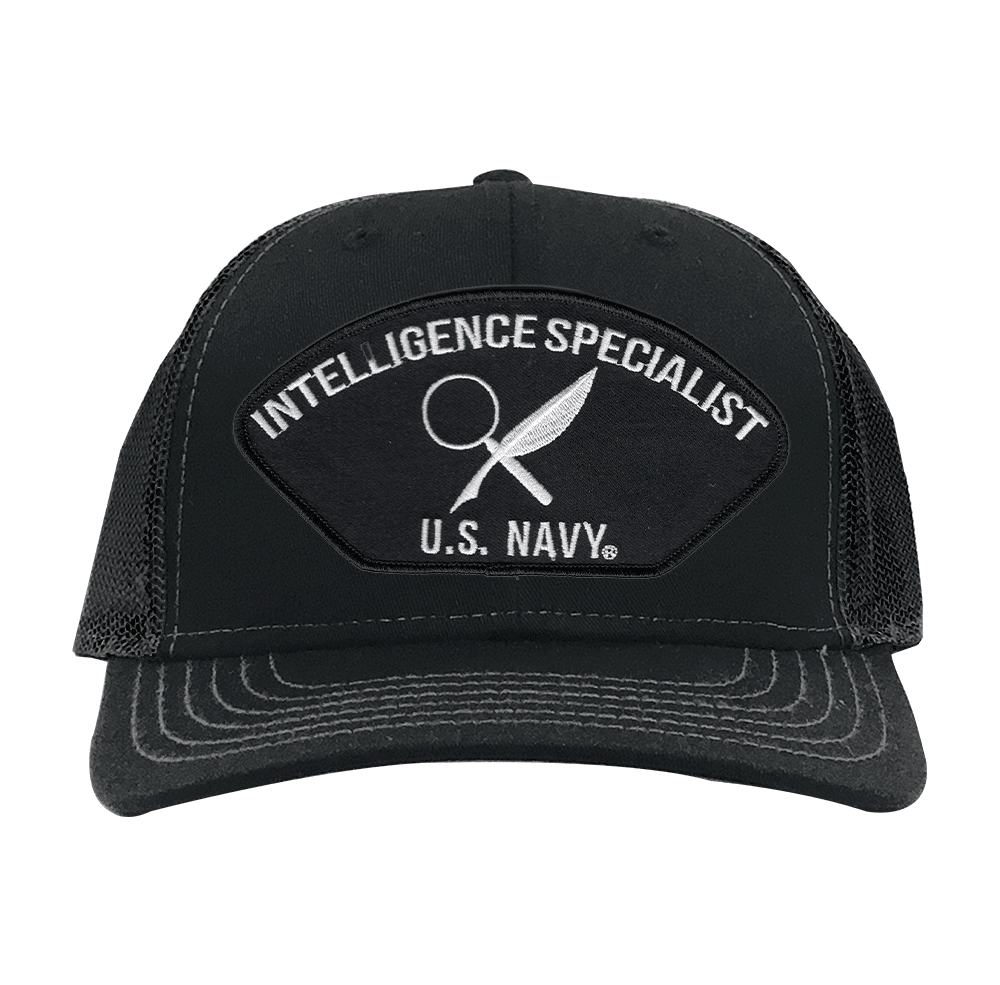 US Navy Intelligence Specialist Mesh Cap - US Navy Ratings Mesh Ball ...