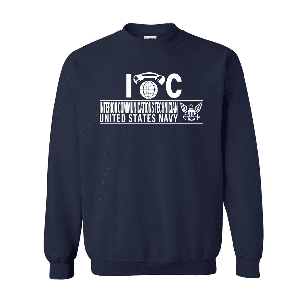 US Navy Interior Communications Technician Sweatshirt - US Navy Rating ...