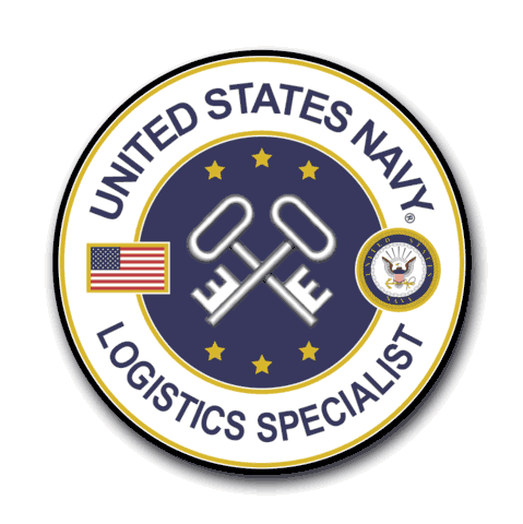 US Navy Logistics Specialist Decal - US Navy Rating Decals ...