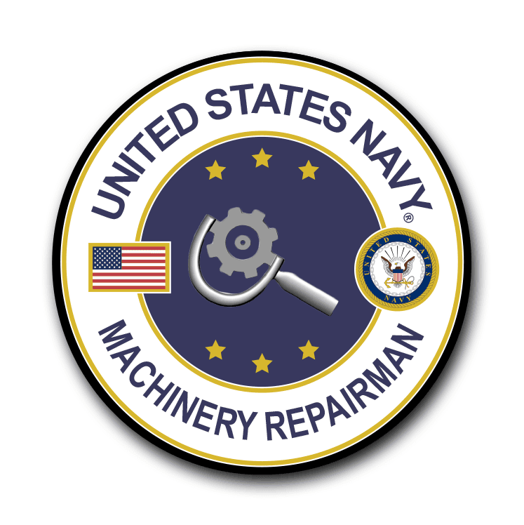 US Navy Machinery Repairman Decal - US Navy Rating Decals ...