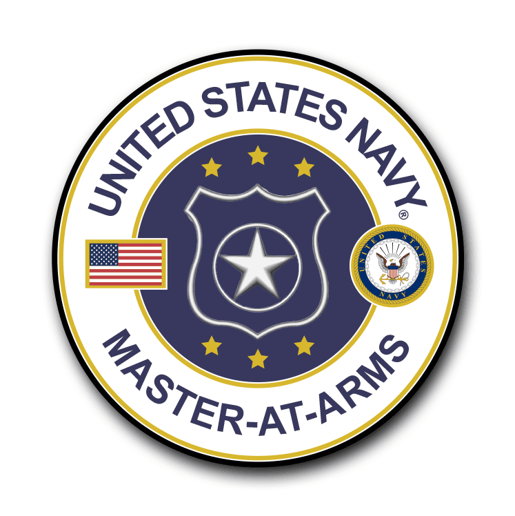 US Navy Master At Arms Decal - US Navy Rating Decals - PriorService.com