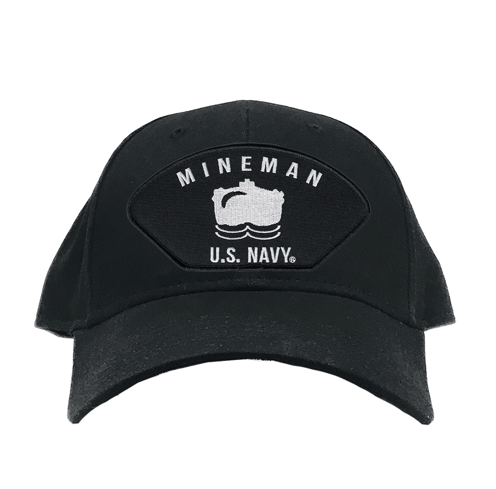US Navy Mineman Ball Cap - US Navy Ratings Ball Caps - PriorService.com