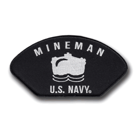 US Navy Mineman Patch - US Navy Ratings Patches - PriorService.com