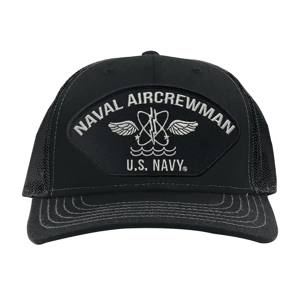 US Navy Naval Aircrewman Mesh Cap - US Navy Ratings Mesh Ball Caps ...