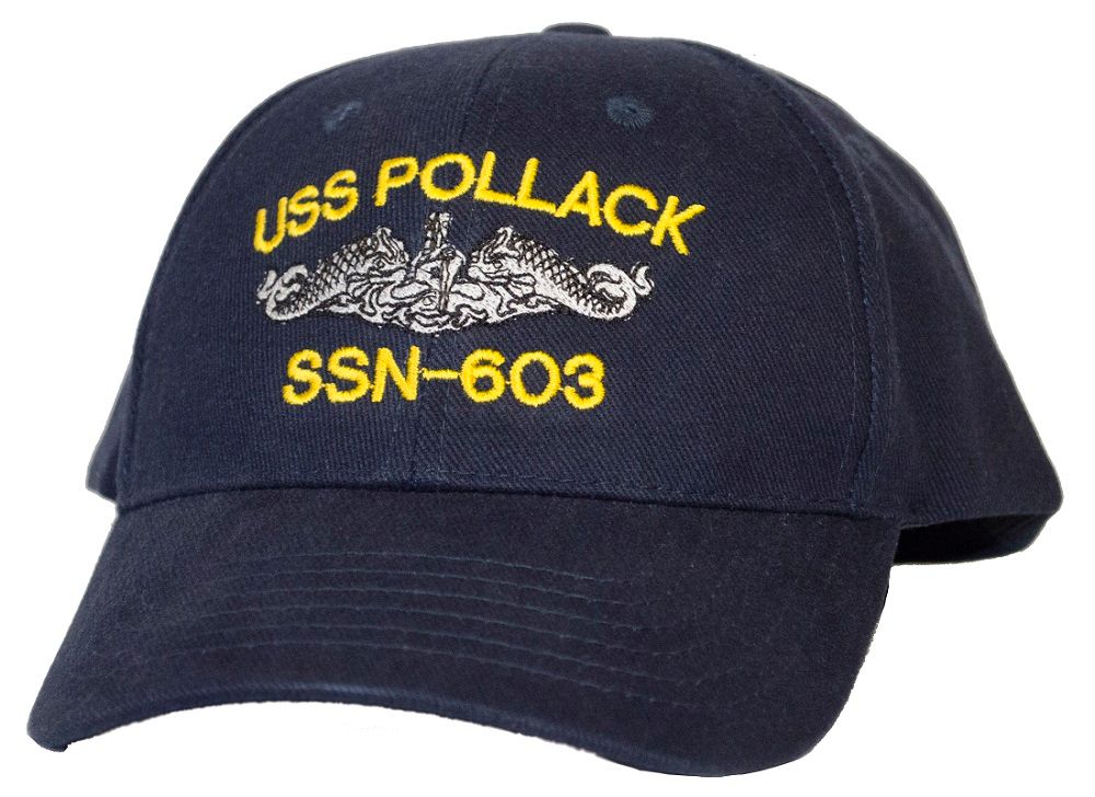 US Navy "Old Salt" Submarine Cap - US Navy Custom Ball Caps ...