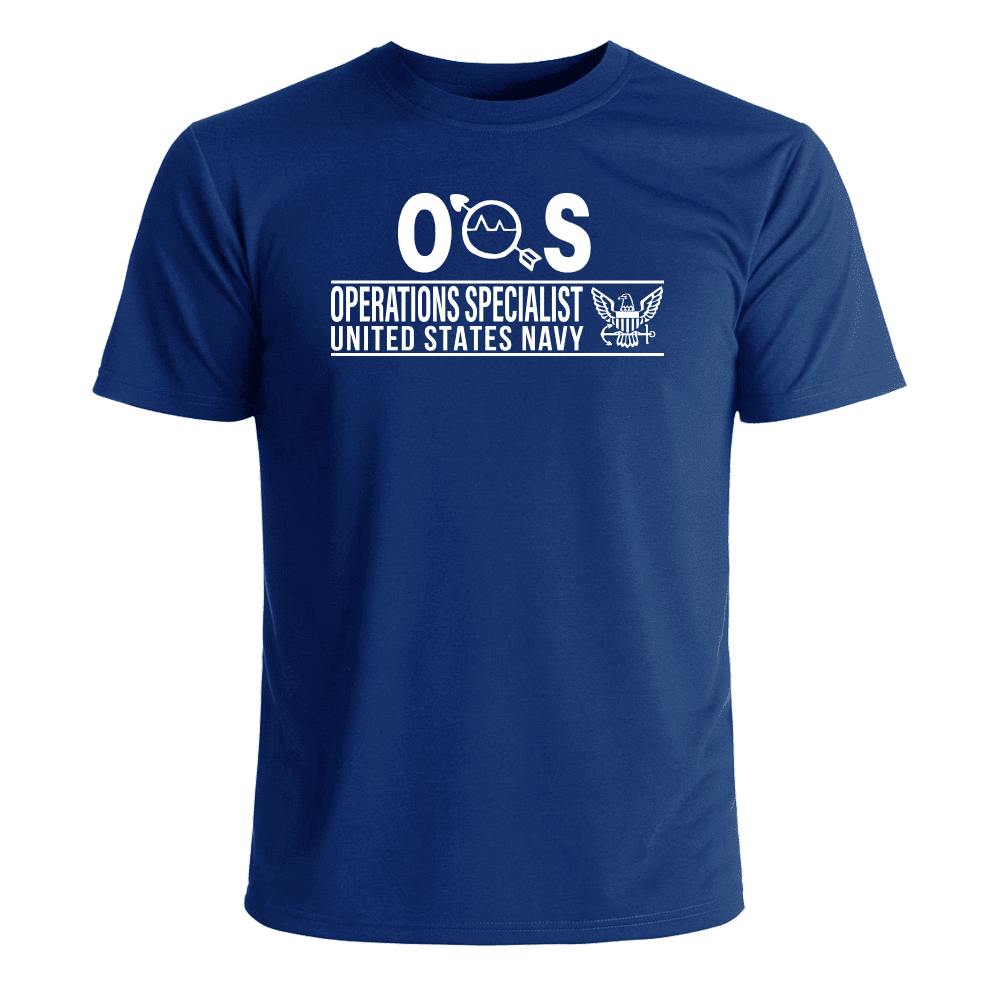 US Navy Operations Specialist T-Shirt - US Navy Rating T-Shirts ...