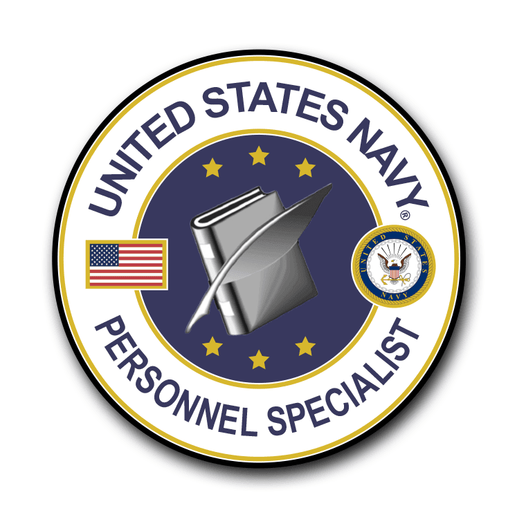 US Navy Personnel Specialist Decal - US Navy Rating Decals ...