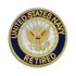 US Navy Retired Pin - Navy Pins - PriorService.com