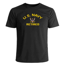 US Navy Senior Chief Petty Officer Retired T-Shirt - US Navy T-Shirts ...
