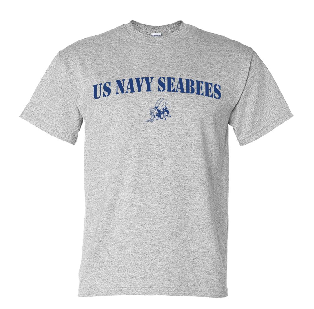 US Navy Seabees T-Shirt - Shop for US Navy Seabees Items - PriorService.com
