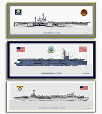 US Navy Ship Prints – Battleship Prints – Navy Destroyer Print ...