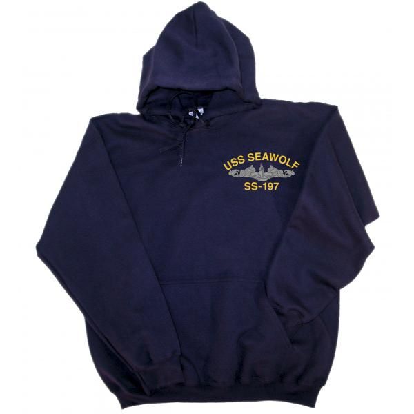 US Navy Submarine Hooded Sweatshirt - US Navy Custom Caps and Apparel ...