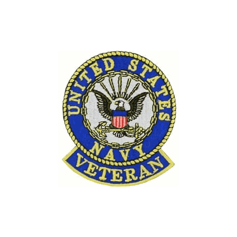 US Navy Veteran Patch - NEW US NAVY PATCHES - PriorService.com