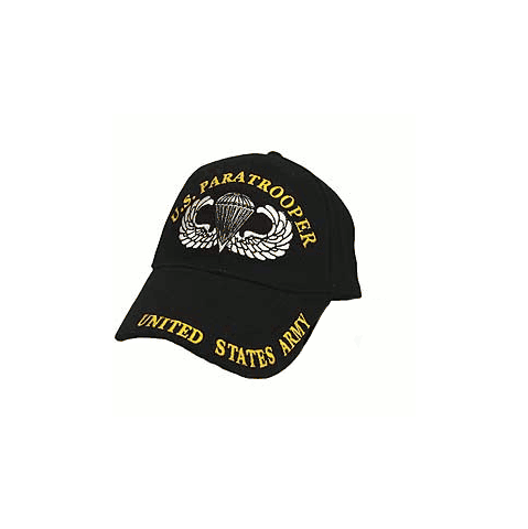 US Paratrooper Embroidered Ball Cap - US Army Caps - PriorService.com