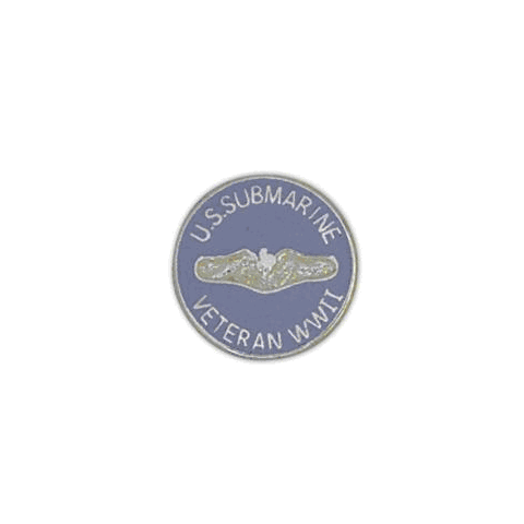 US Submarine Veteran Pin - US Navy Submarines - PriorService.com