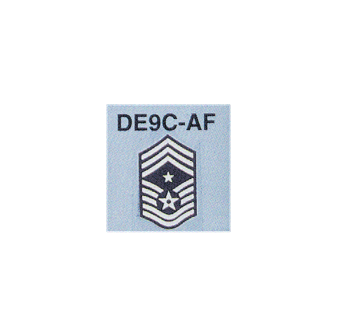 USAF E-9 Command Chief SGT. Decal - Air Force Rank Decals ...
