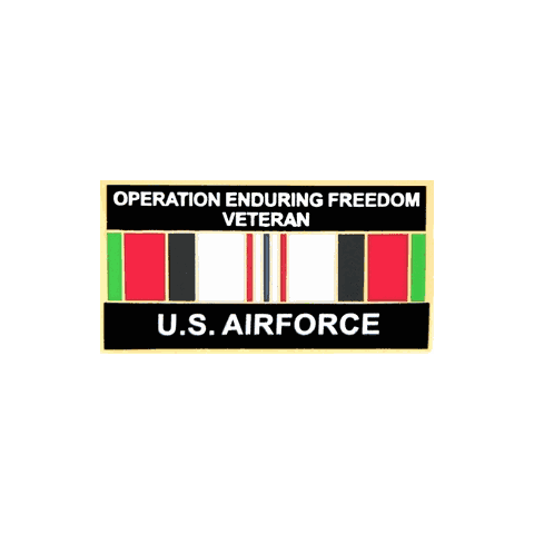 USAF Operation Enduring Freedom Veteran Pin - Operation Enduring ...