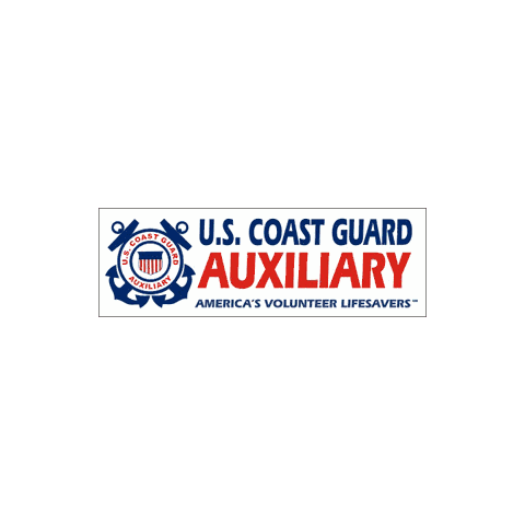 USCG AUXILIARY BUMPER STICKER - US Coast Guard Bumper Sticker ...