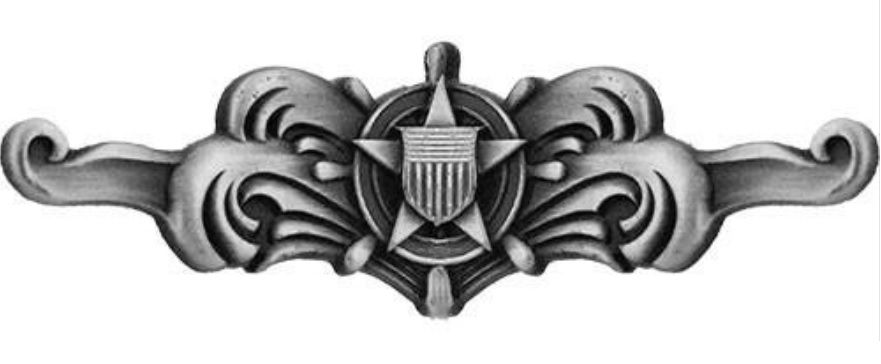 USCG Cutterman Enlisted Badge - Coast Guard Breast Badges ...