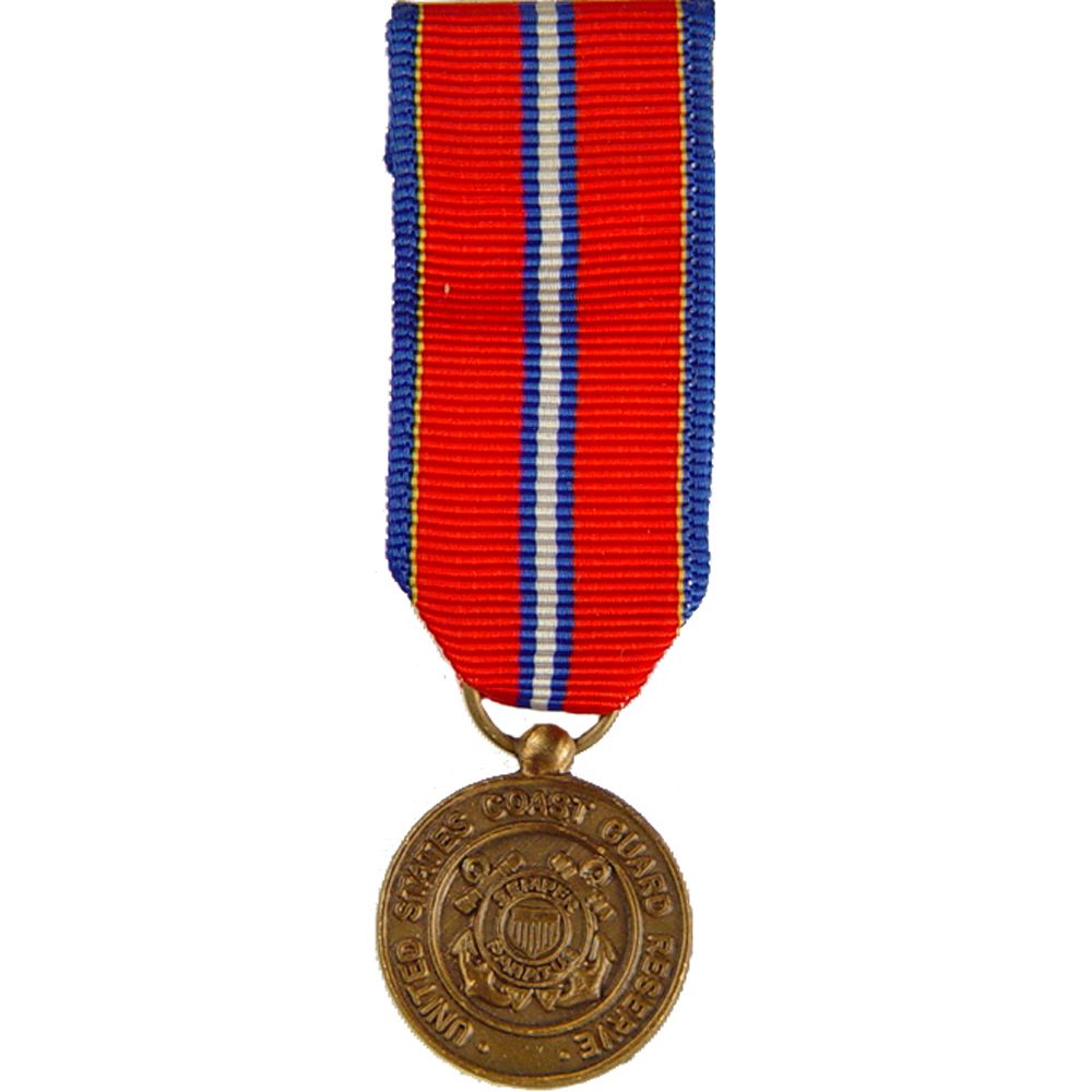 USCG Reserve Good Conduct Mini Medal