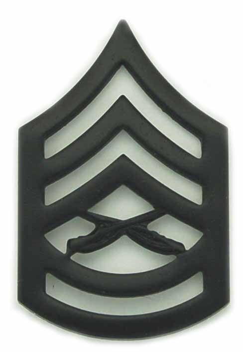 USMC Gunnery Sergeant E-7 Collar Rank Pair - Marine Corps Subdued ...