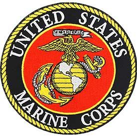 USMC Logo 5" Patch - Marine Corp Patches - PriorService.com