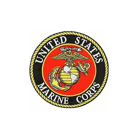USMC Logo 5" Patch - Marine Corp Patches - PriorService.com