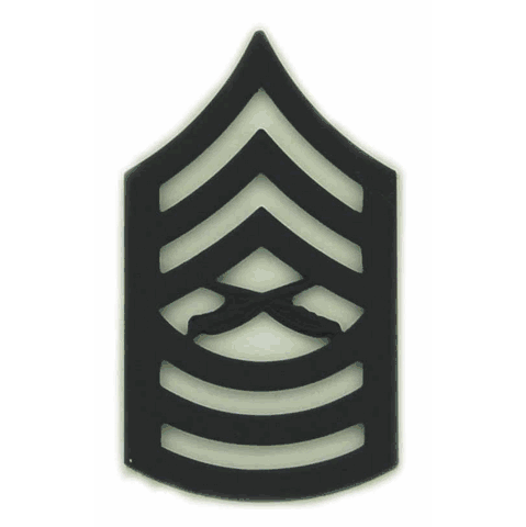 USMC Master Sergeant E-8 Collar Rank Pair - Marine Corps Subdued Collar ...